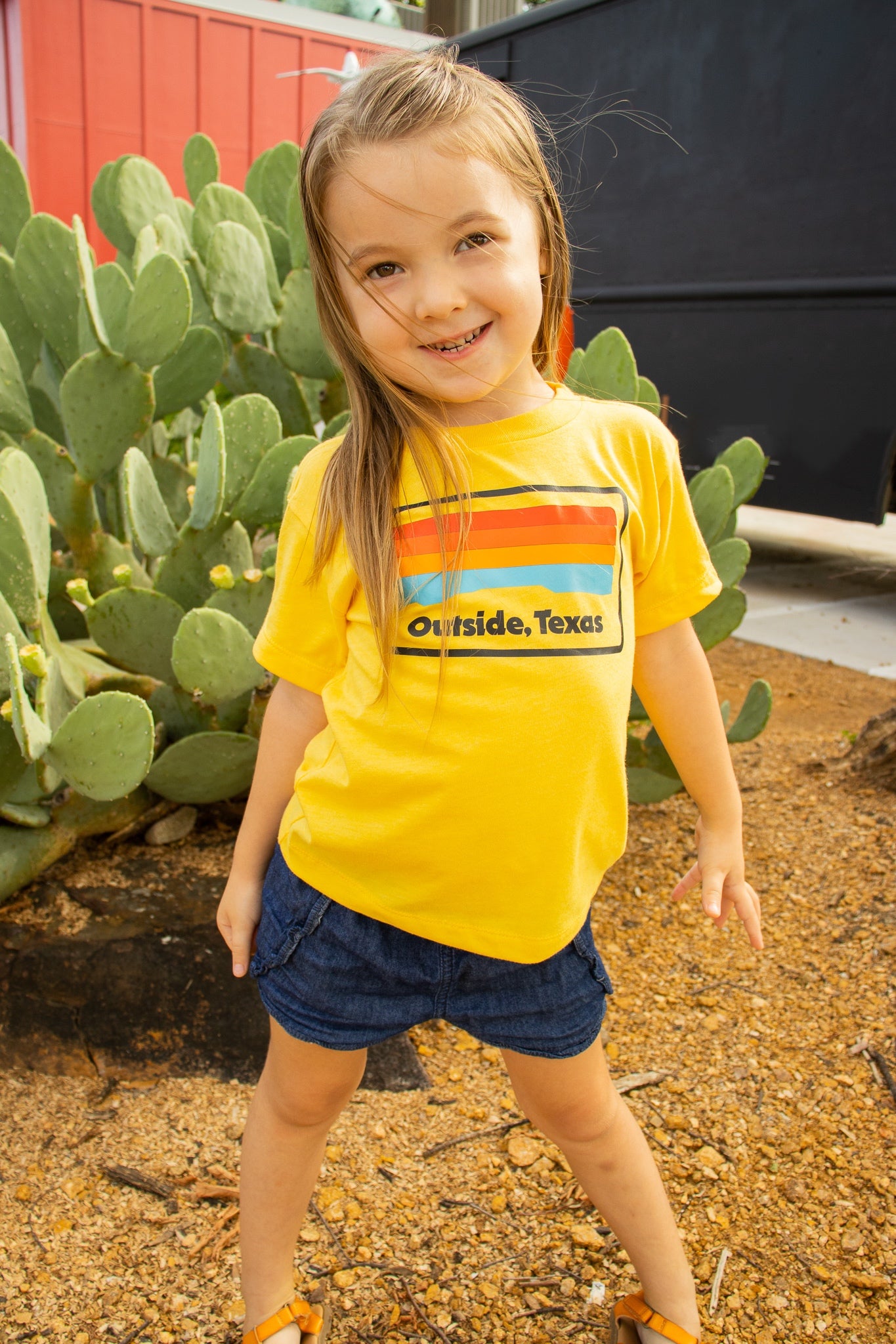 Kids OTX Flag Tee – Outside, Texas